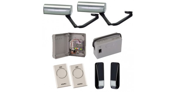 FAAC 390 24 UK KIT – 24V Articulated Double Kit (1.8m to 3.0m Max Per Leaf)